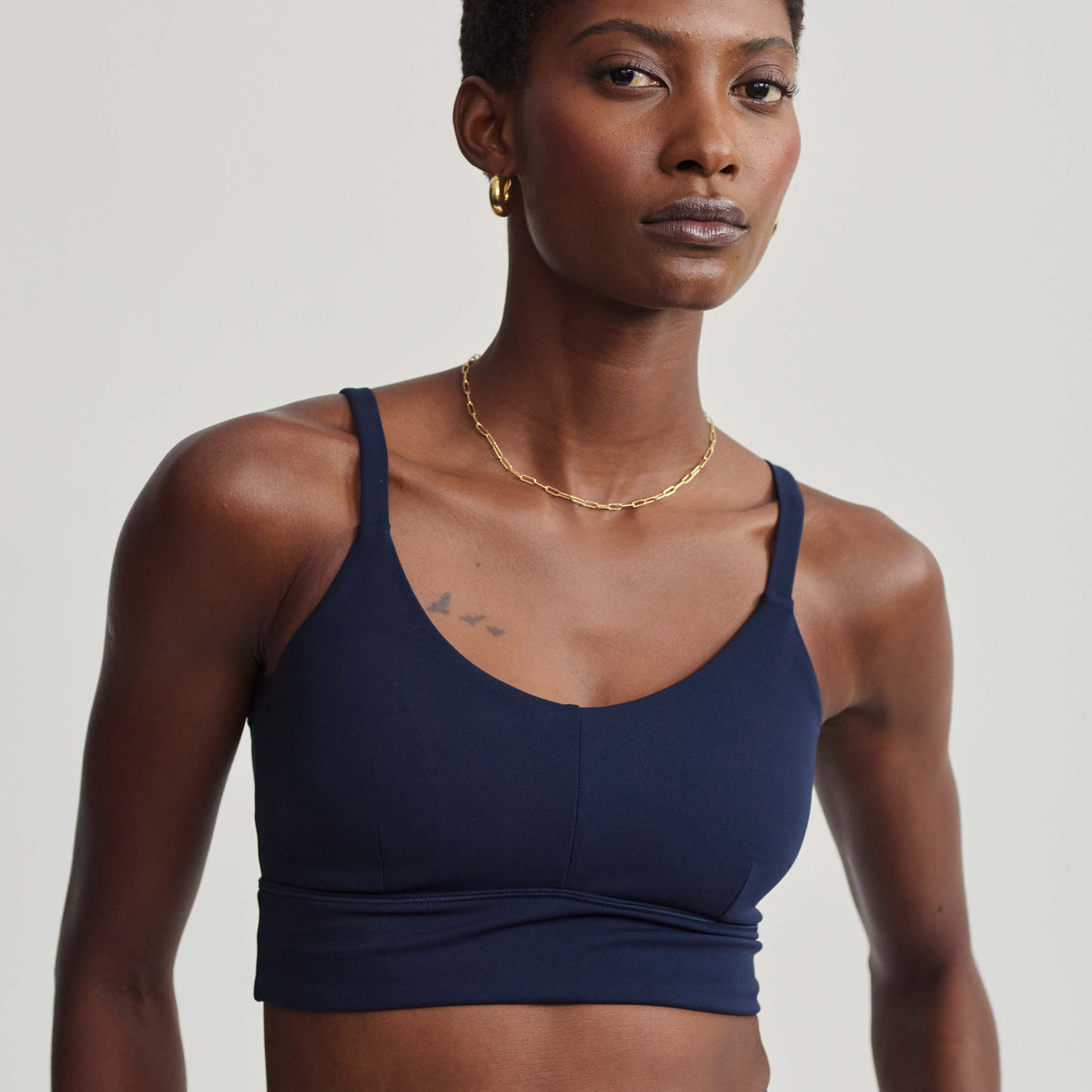 Varley Shape Amber Bra - Dark Sapphire – SculptHouse